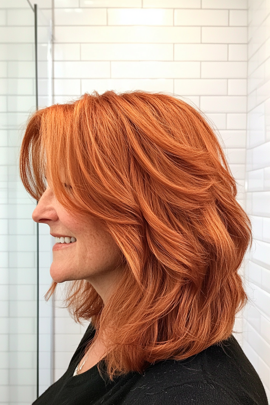 25+ Stunning Shag Haircuts for Older Women in 2025 – The Crazy Good